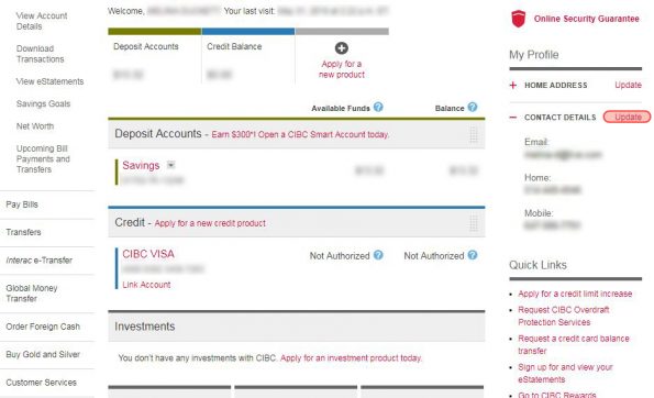 How to change my address with CIBC? - MovingWaldo