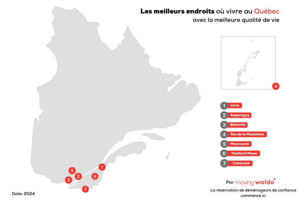 Le top 7 des Meilleurs endroits où vivre au Québec avec la meilleure ...